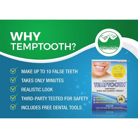 Image result for Temptooth Repair Instructions