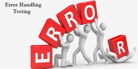 Image result for Error Handling in Testing