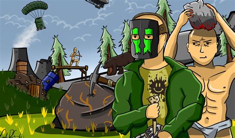 Image result for Rust PC Art Work