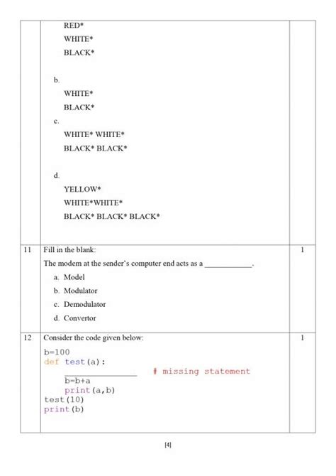 Image result for Computer Science Question Paper