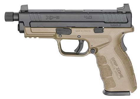 Image result for Springfield XD 9 Threaded Barrel