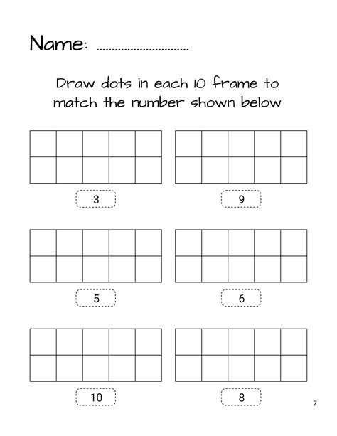 Image result for Counting Using Ten Frames