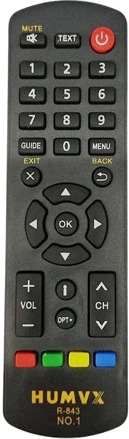 Image result for Menu of a Humax Remote Control
