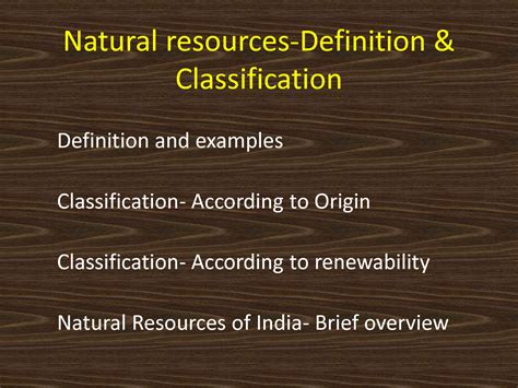 Image result for Classification of Natural Resources