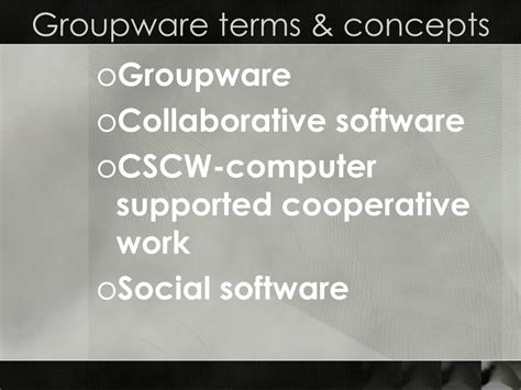 Image result for Groupware Collaborative Work