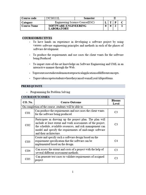 Image result for Software Engineering Lab Manual PDF