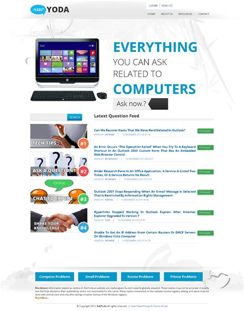 Image result for Question. Answer Theme Intro Website Design