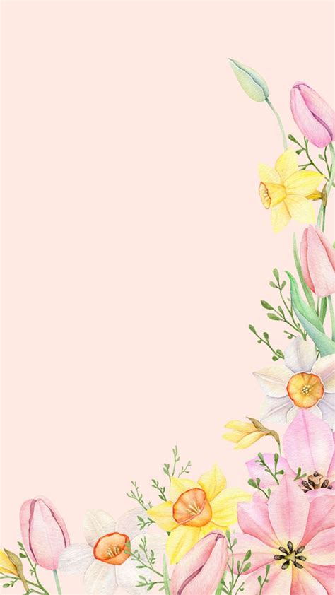 Image result for Spring Flower Border Paper