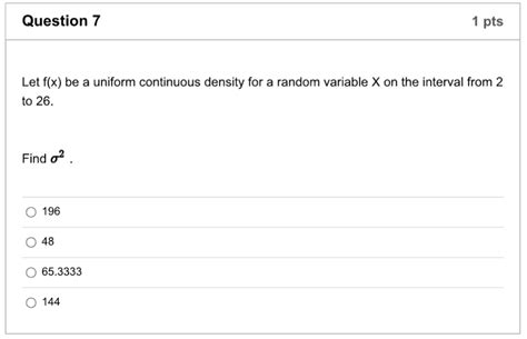 Image result for Uniform Continuous Random Variable