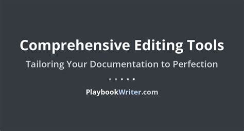 Image result for Comprehensive Editing