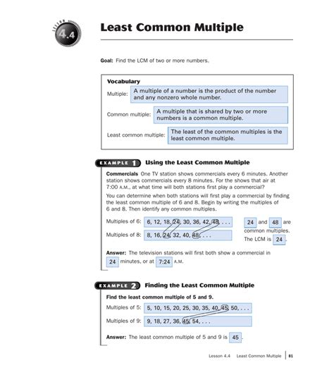 Image result for Least Common Multiple Complex Numbers