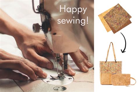 Image result for Sewing With Cork Tutorial