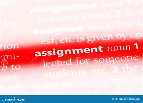 Image result for Definition Assignment