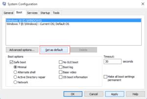 Image result for How to Select Default Operating System