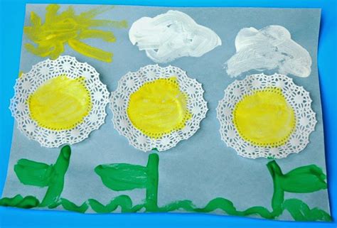 Image result for Flower Paper Spring Craft Ideas