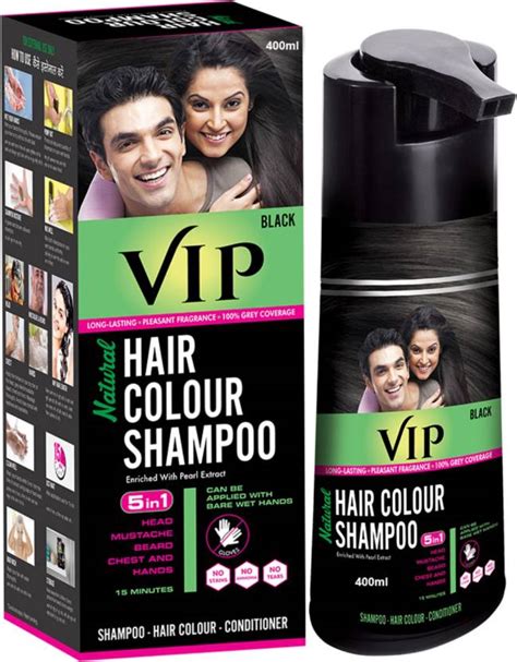 Image result for Using VIP Shampoo Hair Color