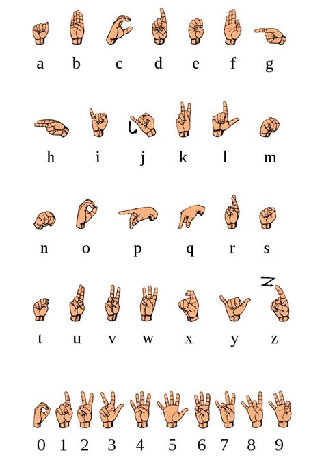 Image result for Sign Language Manual Alphabet