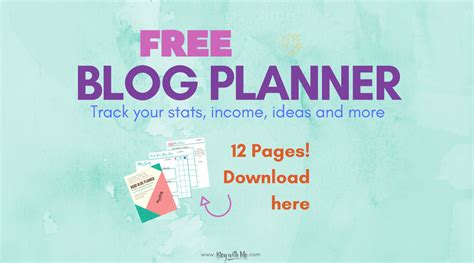 Image result for Blog Planner