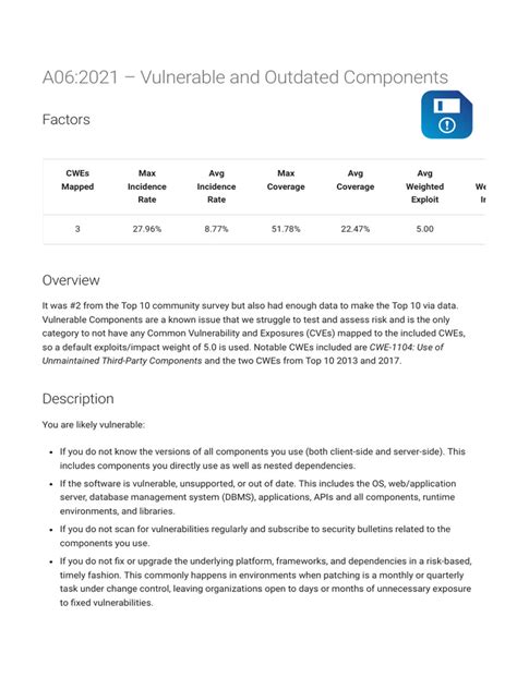Image result for Outdated Components OWASP