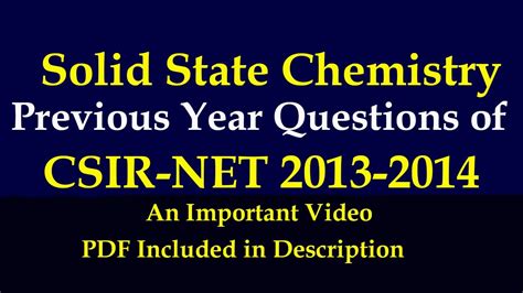 Image result for Solid State Physics CSIR Net Pyq