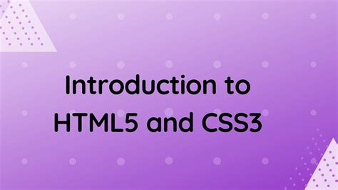 Image result for Introduction to HTML5 and CSS3
