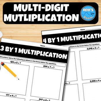 Image result for Multi-Digit Multiplication Lines Printable