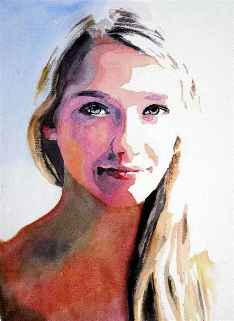 Image result for Realistic Watercolor Portrait Tutorial