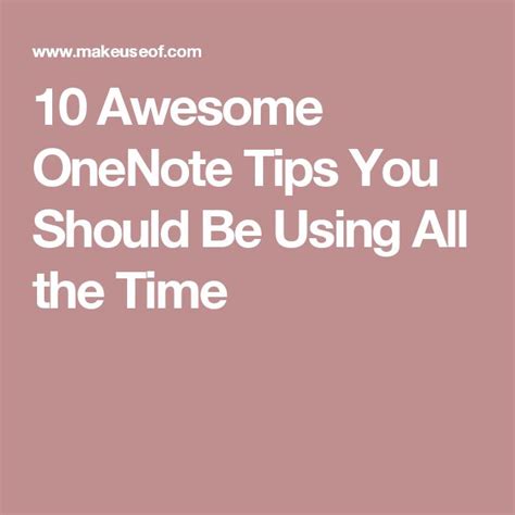 Image result for OneNote Tips and Features