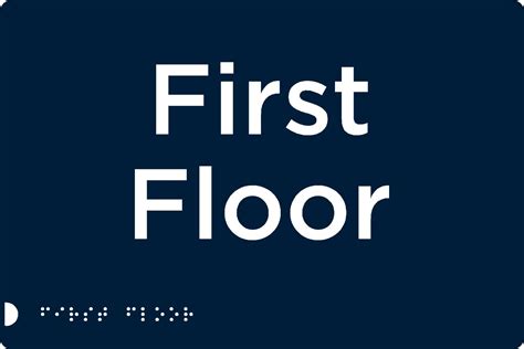 Image result for First Floor Sign