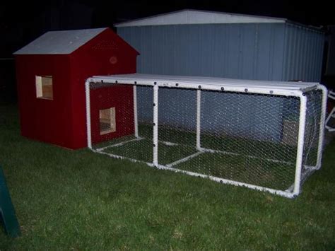 Image result for PVC Pipe Chicken Run