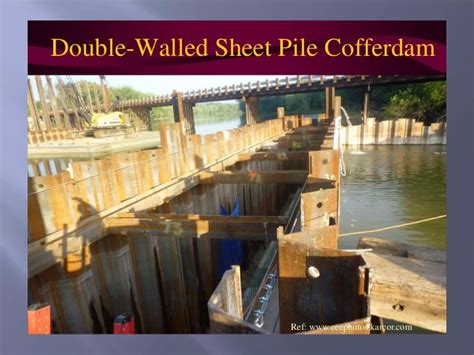 Image result for Cofferdam Design Example