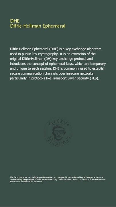 Image result for Dhe Algorithm Ephemeral