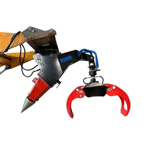 Image result for Log Splitter for Backhoe