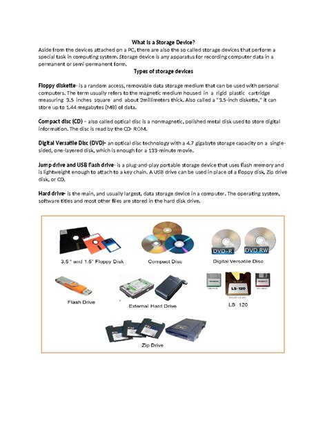 Image result for Storage Device Introduction