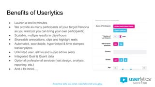 Image result for User Testing or Userlytics
