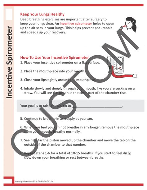 Image result for Incentive Spirometer Instructions