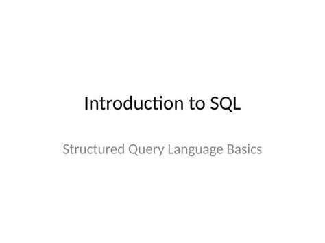 Image result for Presentation Foe SQL