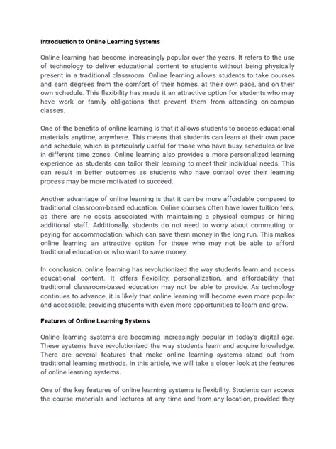 Image result for Overview of the Current Study for Web-Based Module Learning System PDF