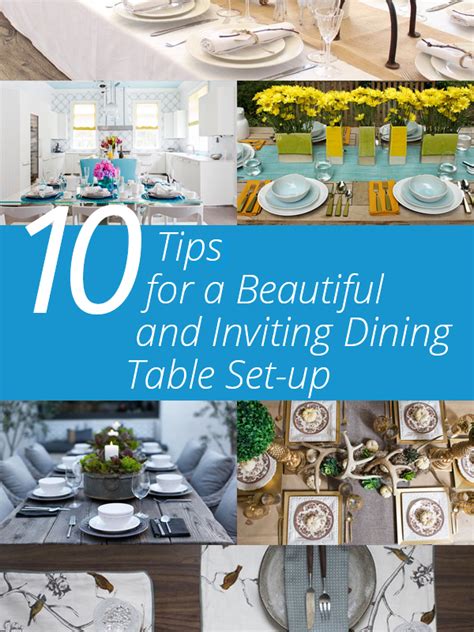 Image result for Dining Room Table Set Up