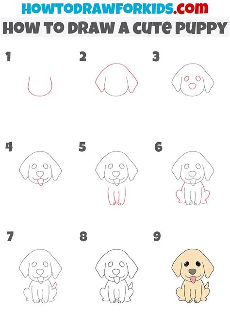 Image result for How to Draw Dogs Tutorial