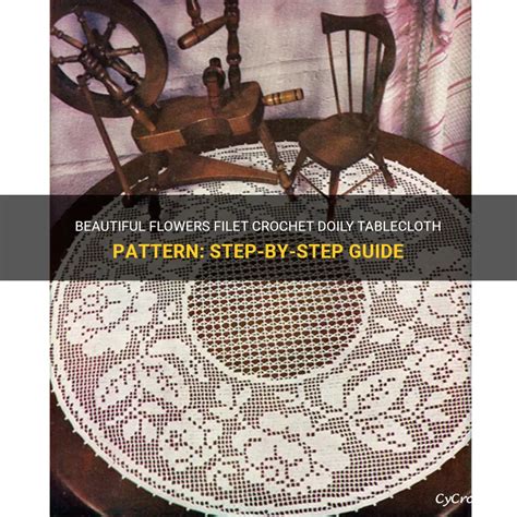 Image result for Filet Crochet Flower Pattern