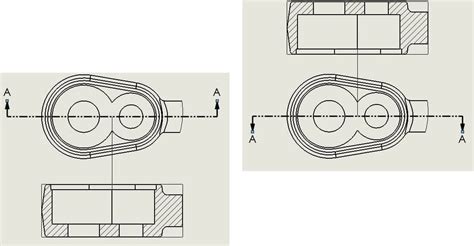 Image result for Rotating Section Views SolidWorks