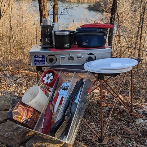 Image result for DIY Camp Cooking Box