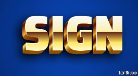 Image result for Sign Text Design
