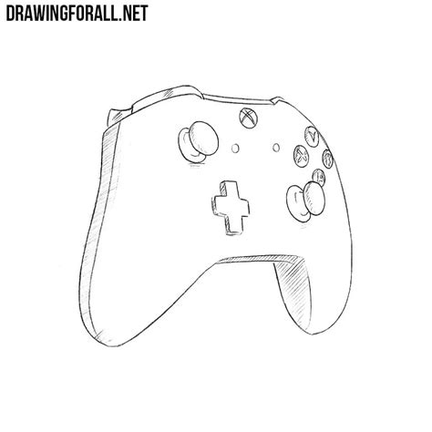 Image result for How to Draw a Simple X Box Controller