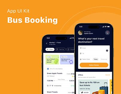 Image result for Red Bus App Interface