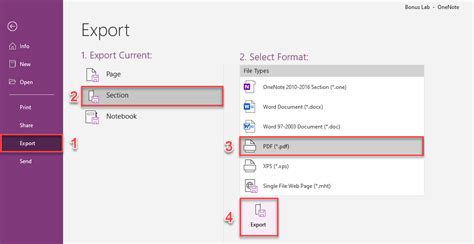 Image result for OneNote Export Notebook to PDF Mac 2025
