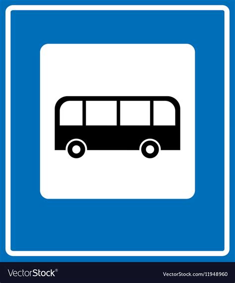 Image result for Bus Stop Sign