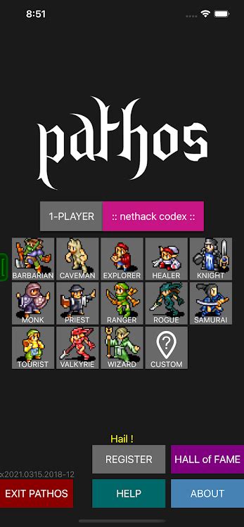 Image result for Pathos NetHack Codex