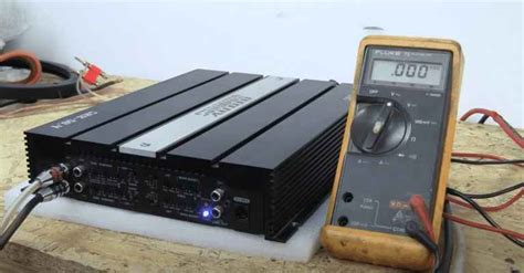Image result for Testing a Stereo Amplifier